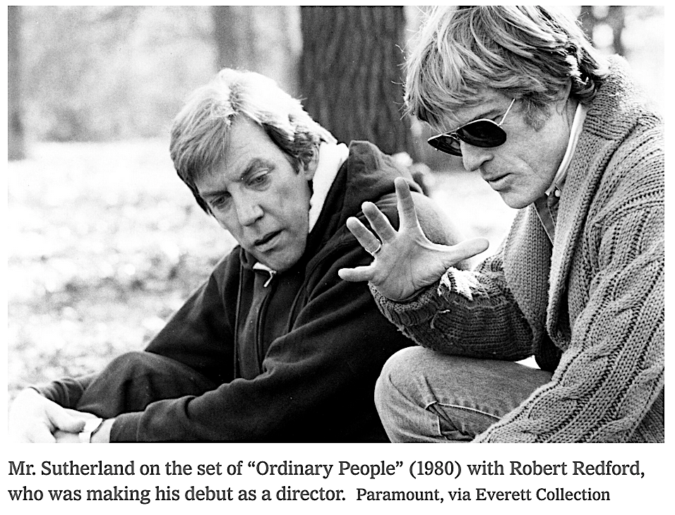 Donald Sutherland! Donald Sutherland! - A Friendly Letter